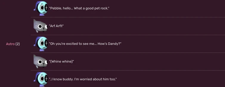 The wiki died, so uh give me random theories n headcanons. | Fandom