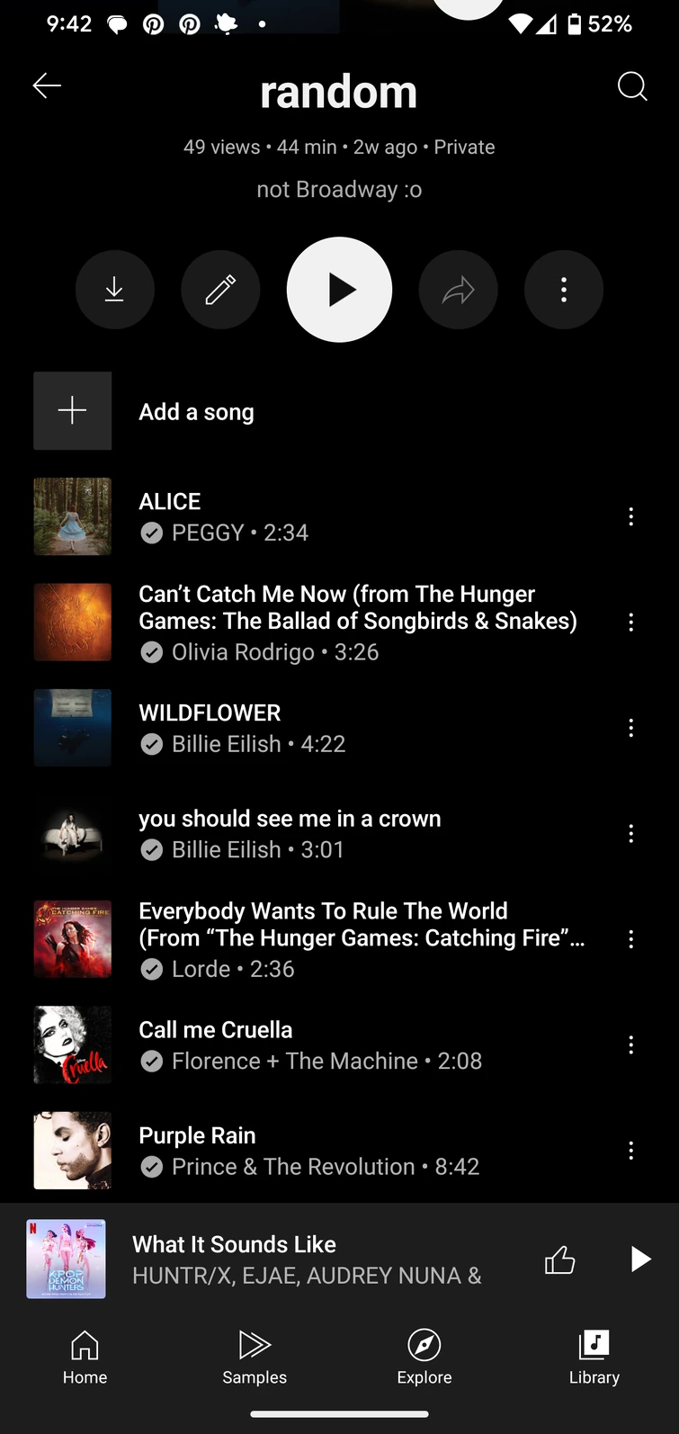 My current playlist | Fandom