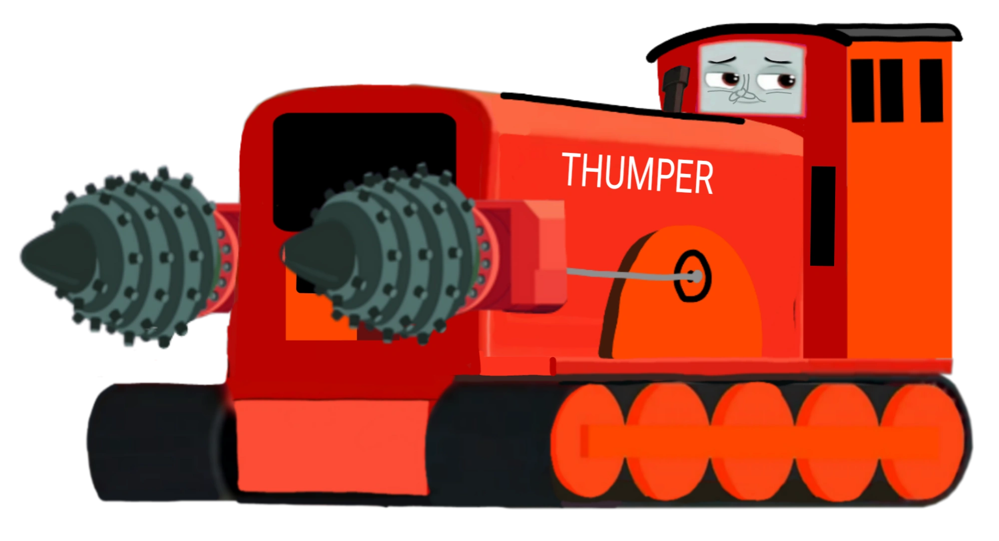"It's called "Thumper". Apparently it collect the rocks faster." | Fandom