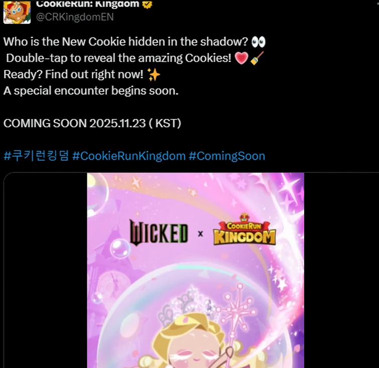 Cookie Run Collabing With Wicked Was The Last Thing I Thought Would ...
