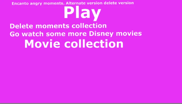 Encanto, bad moments alternate version delete version | Fandom
