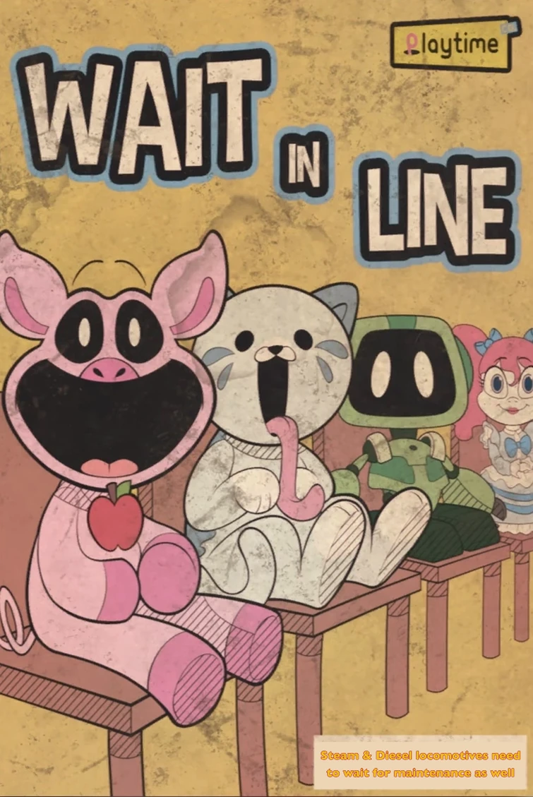 railway themed Poppy playtime movie. | Fandom