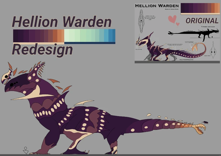 I felt ike hellion needed a redesign so i made one | Fandom