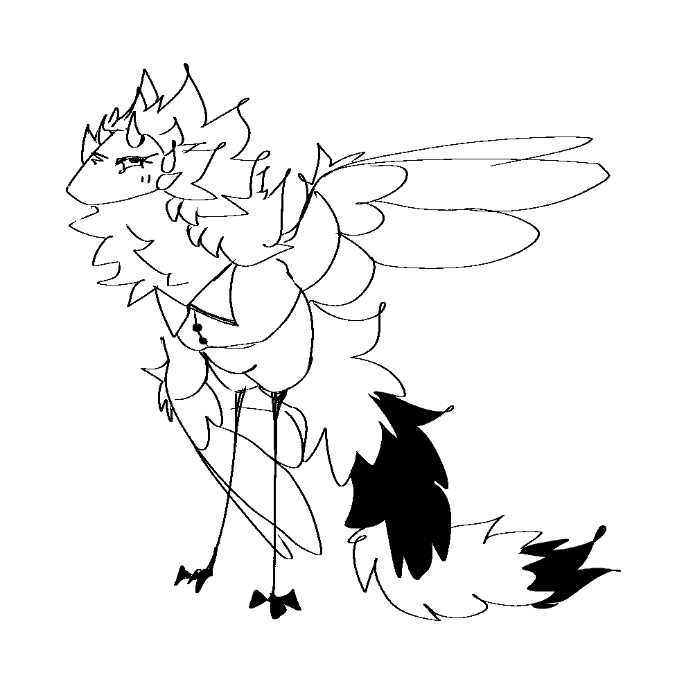 wip of a character ref i need 2 stawp procrastinatng | Fandom