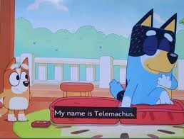 TELEMACHUS IN BLUEY?!?!?!? | Fandom