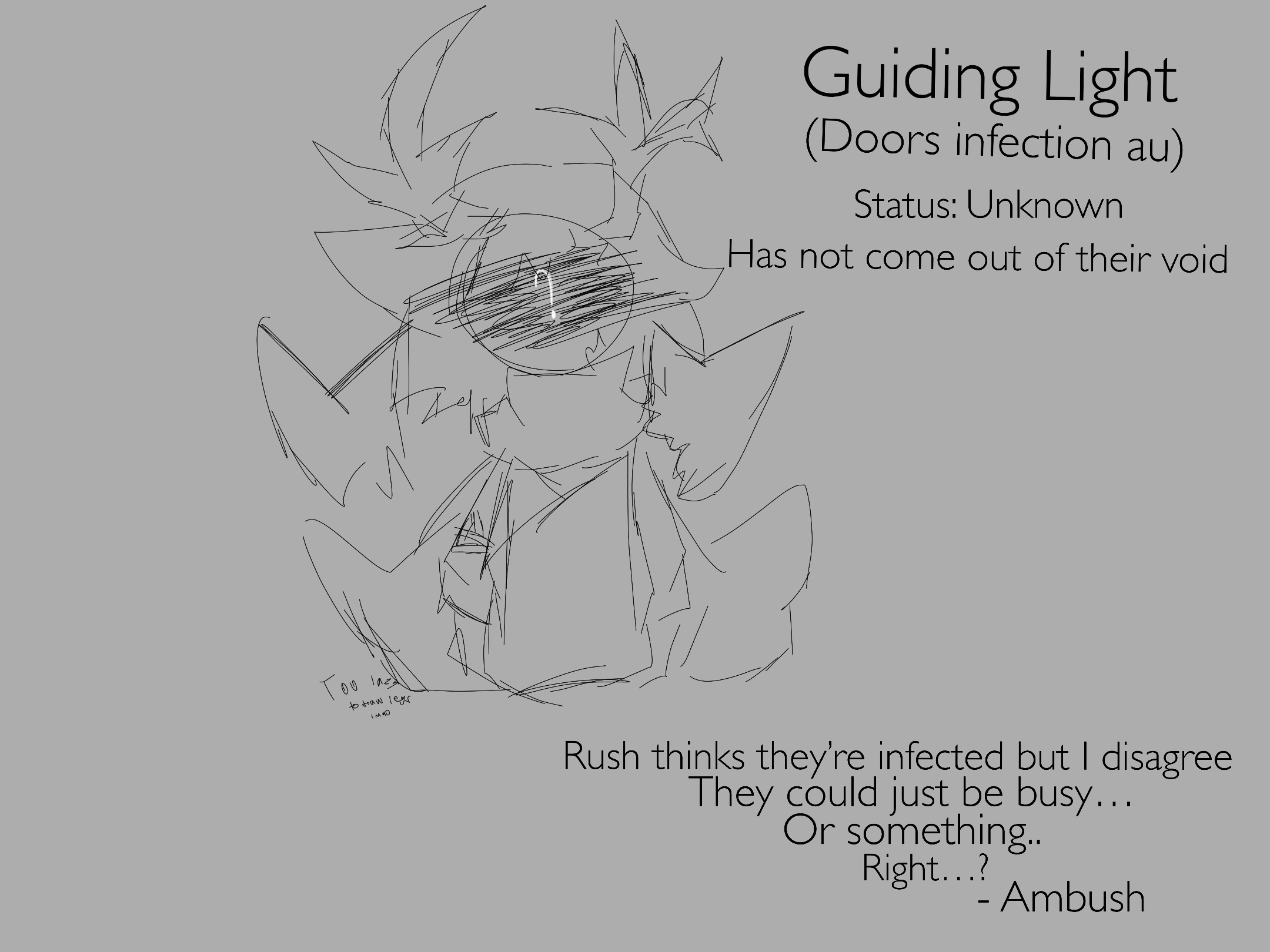 Random doors infection au concept thing (another side au) | Fandom