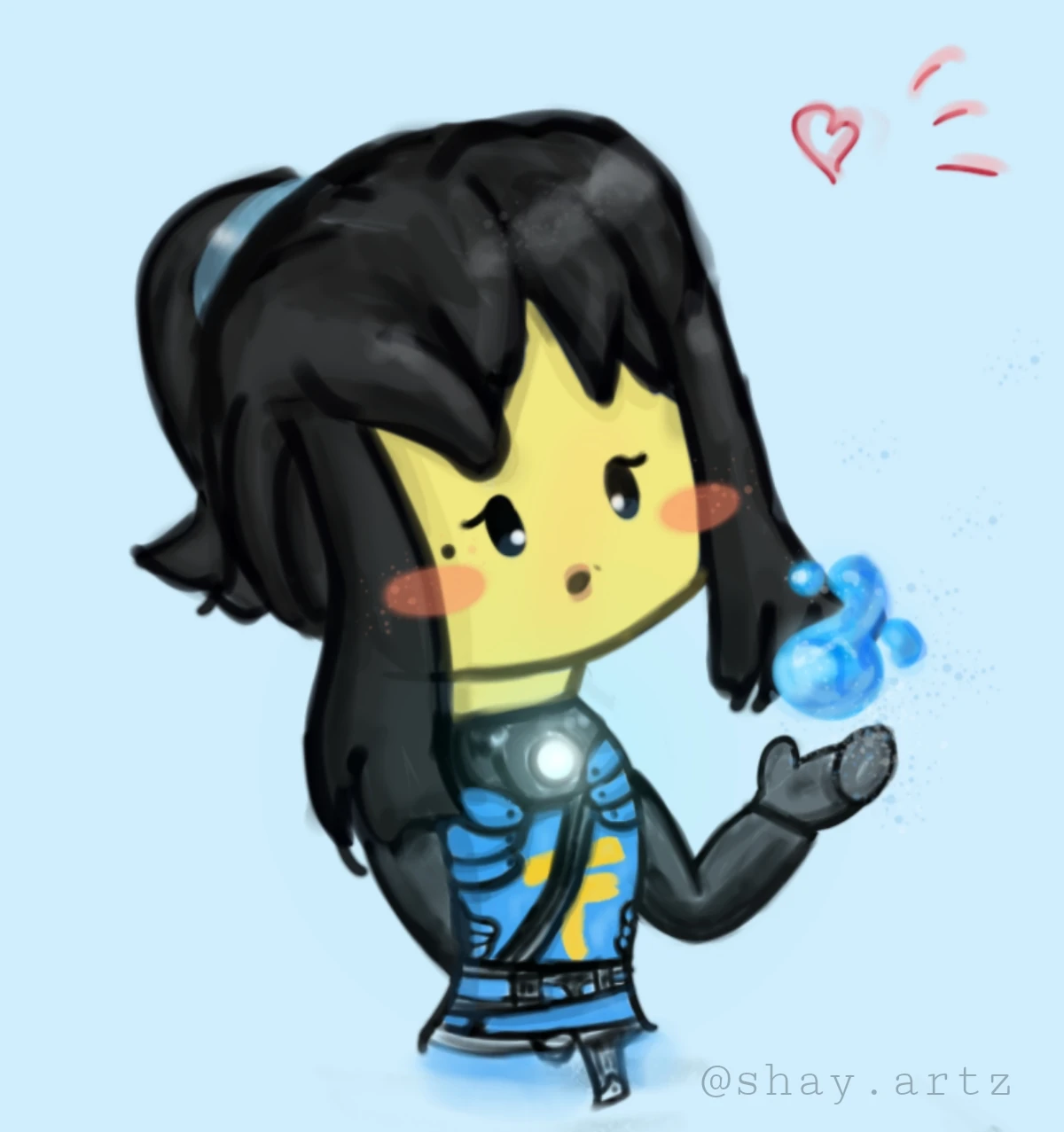 Nya Fanart! 💙( I have posted this before but not everyone has seen it ...