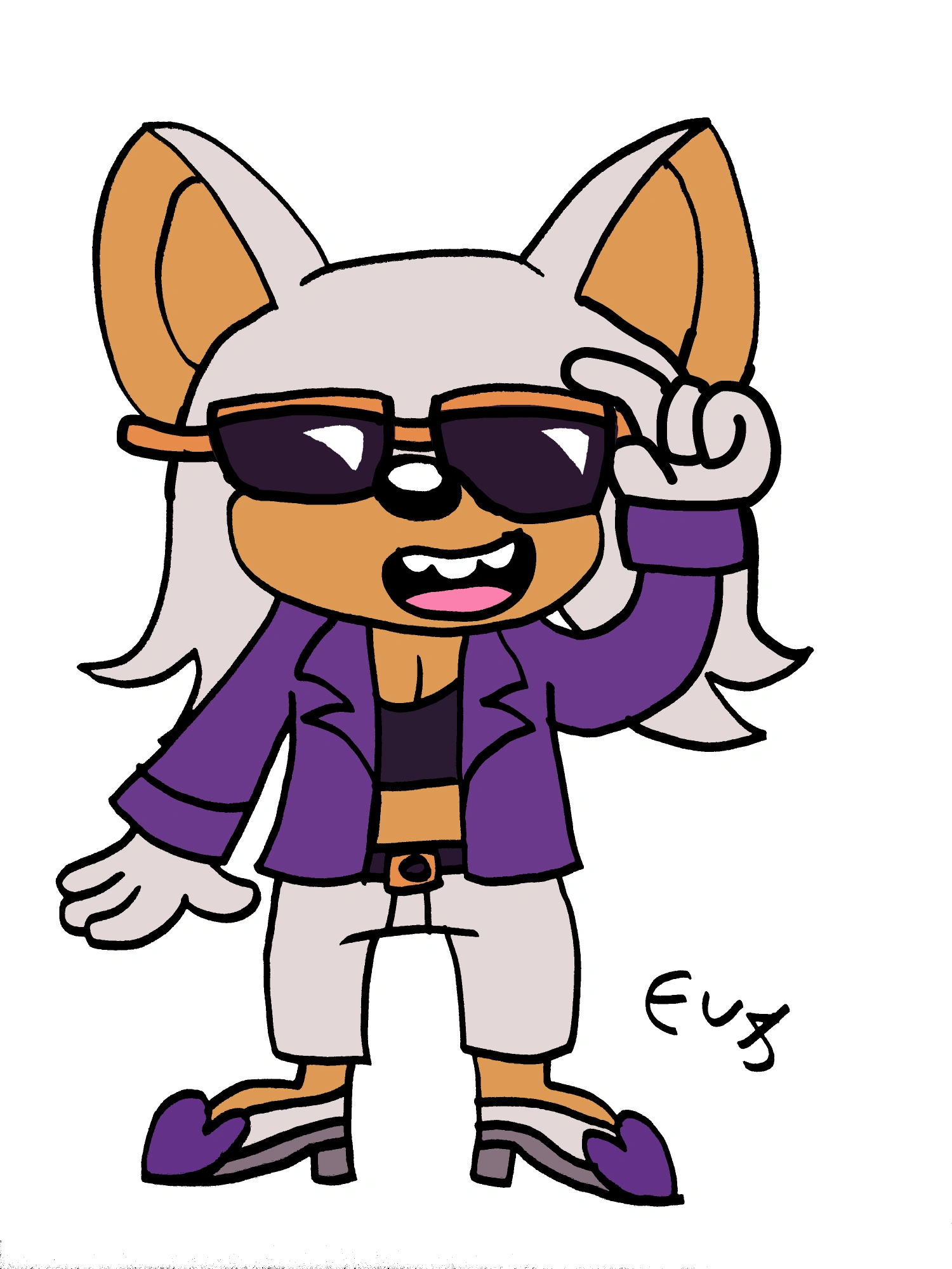 My drawing of Rouge | Fandom