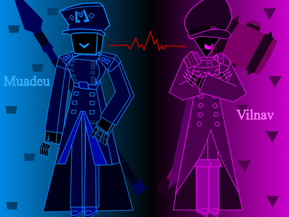 Muadeu and Vilnav but with Anthro Forms | Fandom