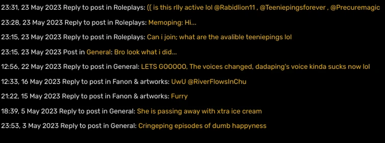 show us your first post in this community! | Fandom