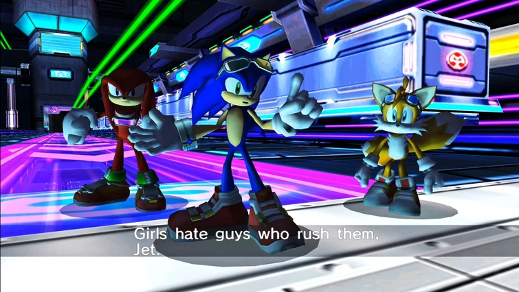 Since when did Sonic start giving out relationship advice? | Fandom