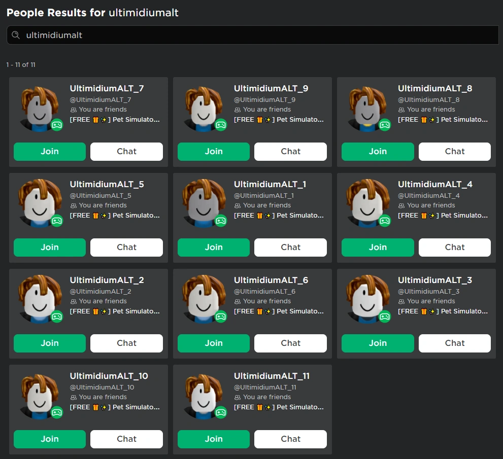I have 12 accounts in game. | Fandom