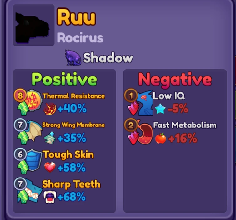trading shadow trait pvp roc for any adult alrenoth | Fandom