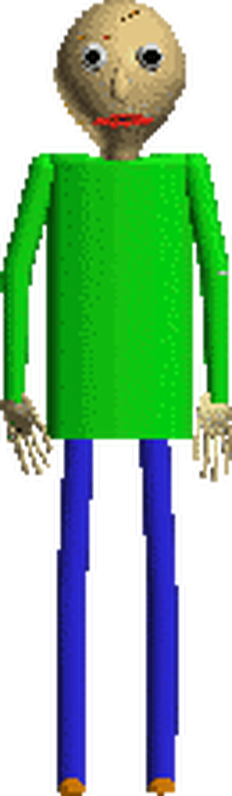 Baldi lost her ruler. | Fandom