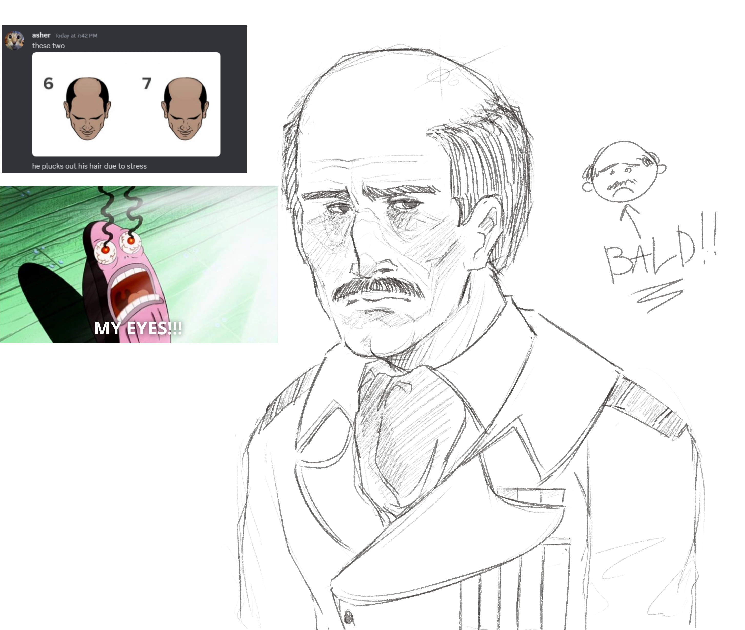 the truest bald rep of all time.. | Fandom