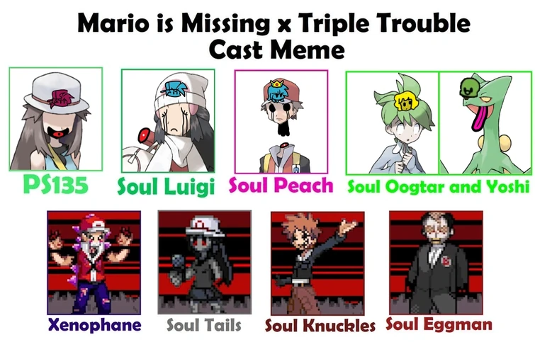 FNF : Chris Mario's Leaf Is Missing x Poke Trouble [Pokemon's Console War] | Fandom