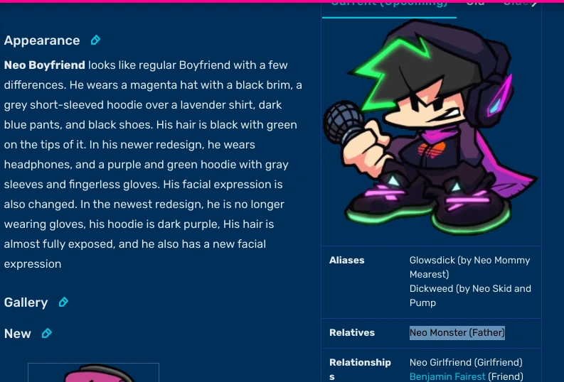 For anyone whos into FNF Neo, I really need an explanation... | Fandom