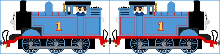Thomas from the Pilot, But as a sprite! | Fandom