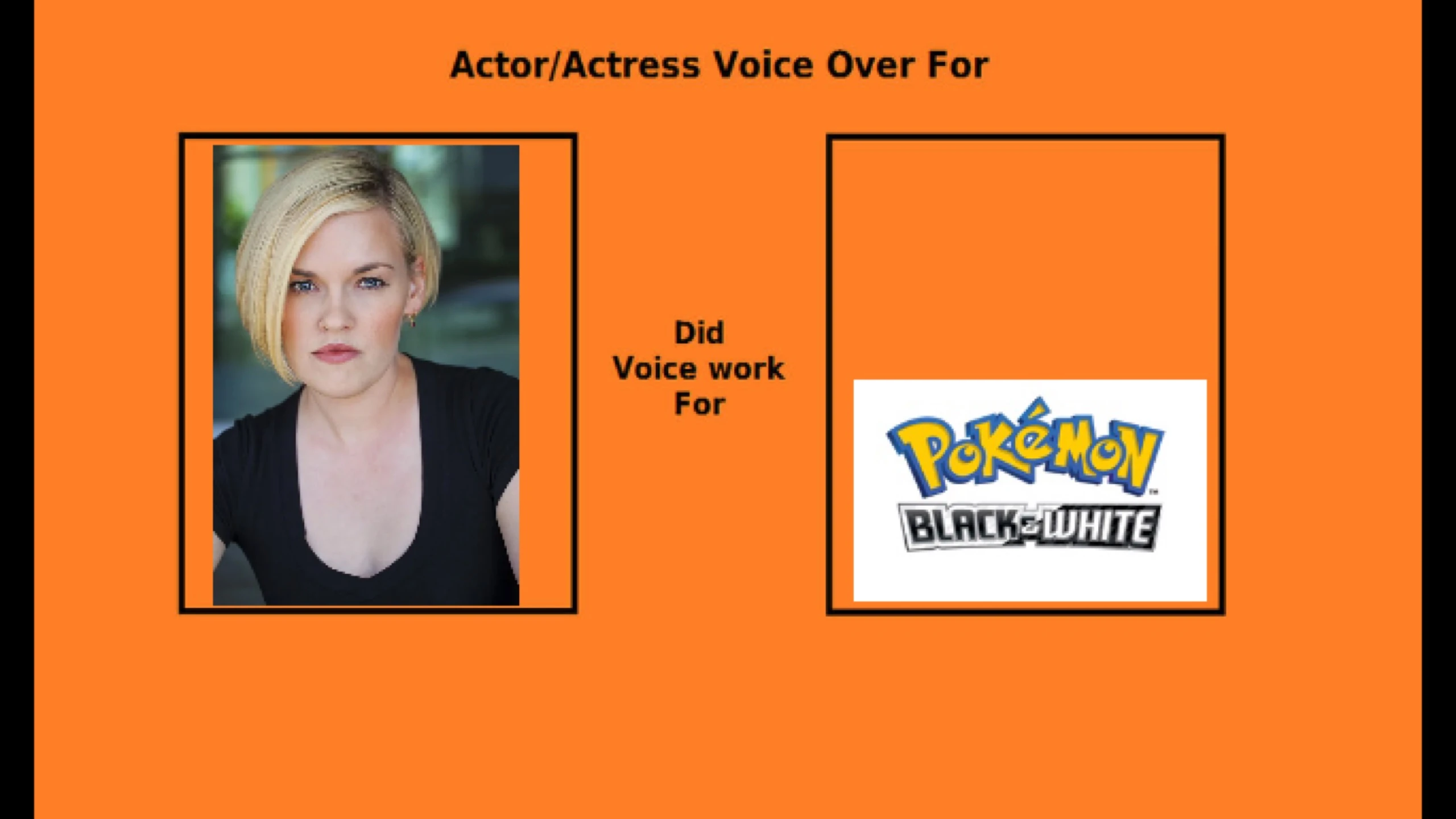 What if Kari Wahlgren did Voice Work for Pokémon Black and White? | Fandom