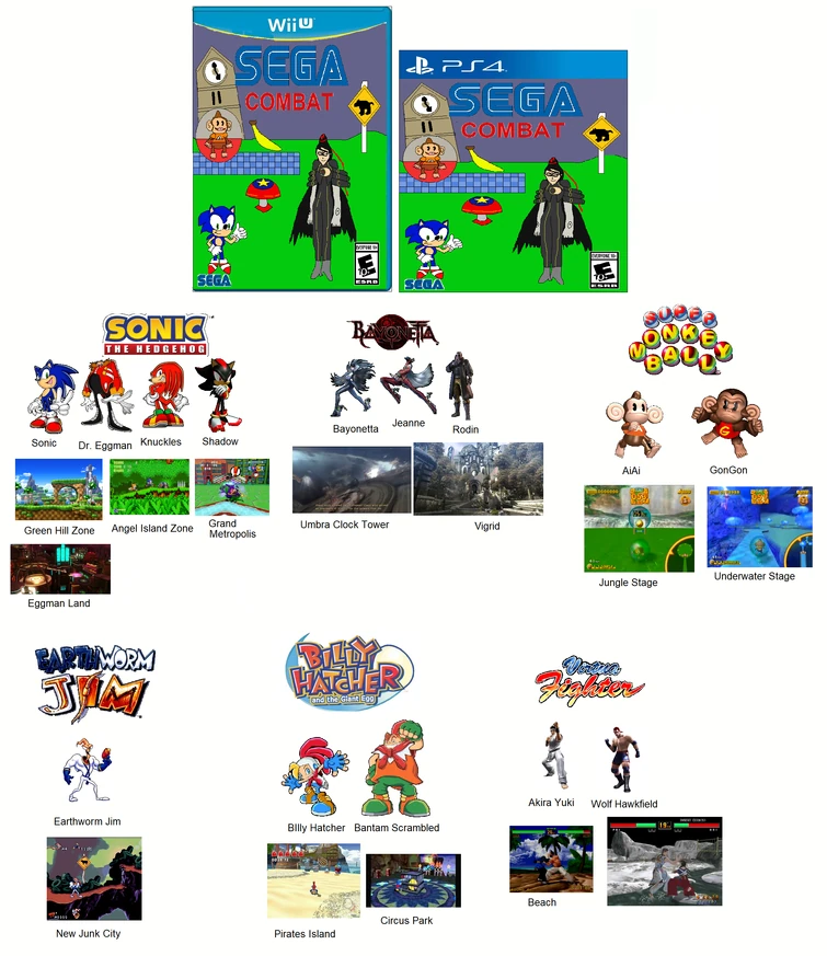 If SEGA had their own fighting game. | Fandom