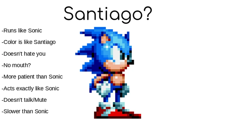 Is the Sonic from Sonic Mania/Plus/Adventures Santiago? | Fandom
