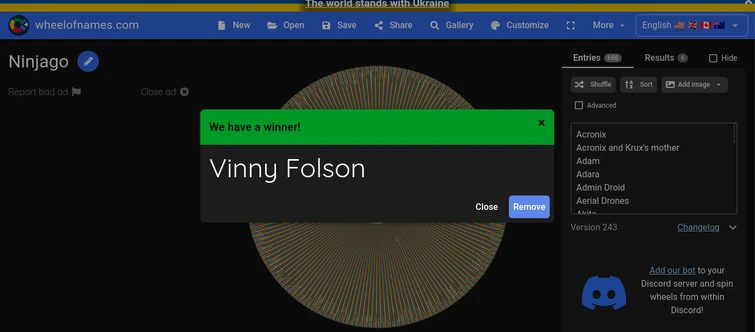 Ninjago Spin The Wheel | Fandom