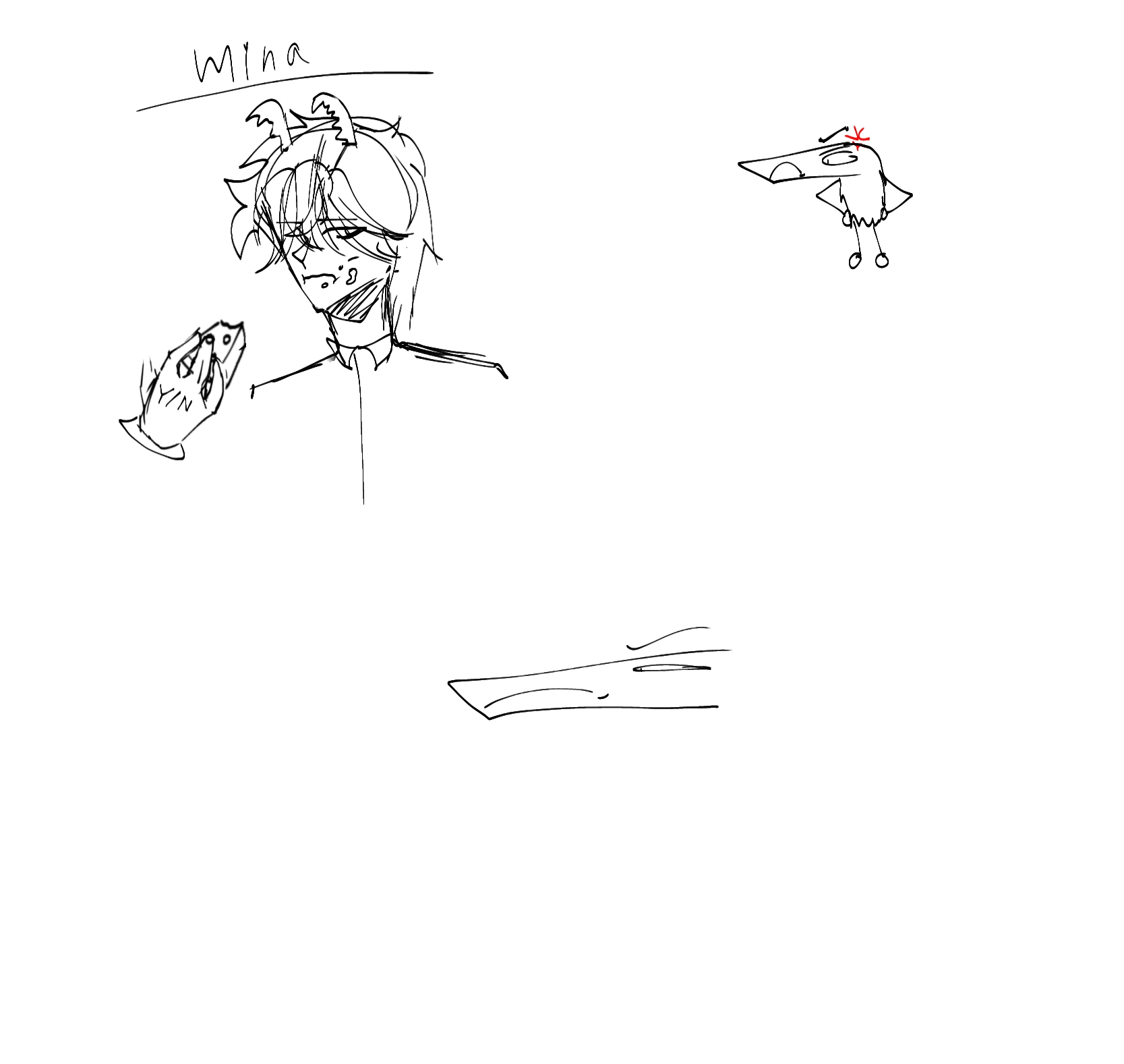Mina eat ur pie im watching.. | Fandom