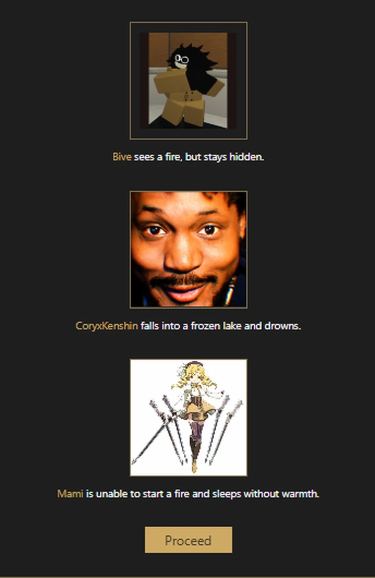 Multi-Fandom Hunger Games-Night 3 + Feast | Fandom