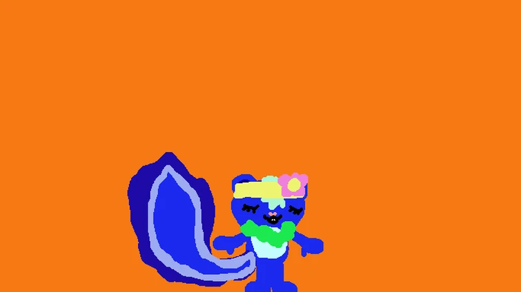 My sister's new HTF OC: Iris the skunk. | Fandom