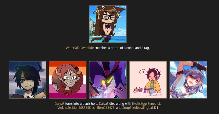 wiki hunger games (this post might cause lag as its pretty long so ...