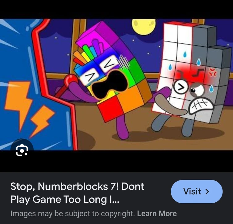 Numberblock 7 likes gambling? Got it. | Fandom