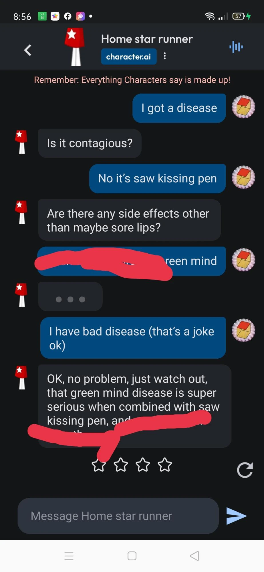 Typed this on my c.ai bot | Fandom