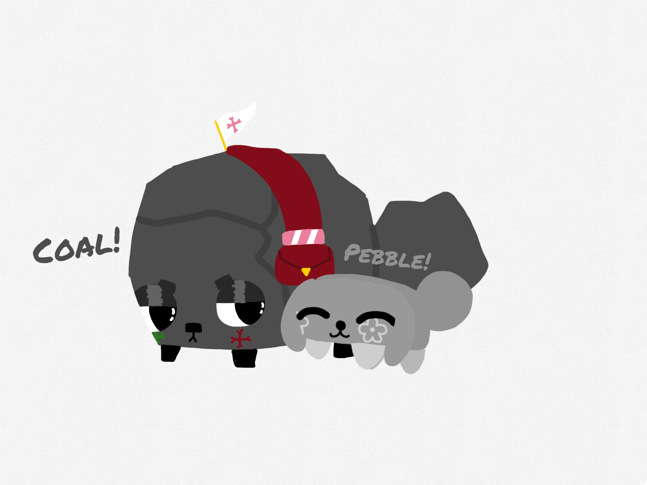 Coal and pebble :3 | Fandom