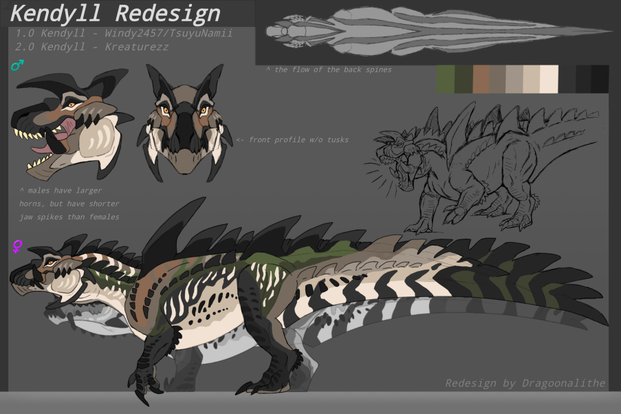 Kendyll redesign v3 W (Ramble?) | Fandom