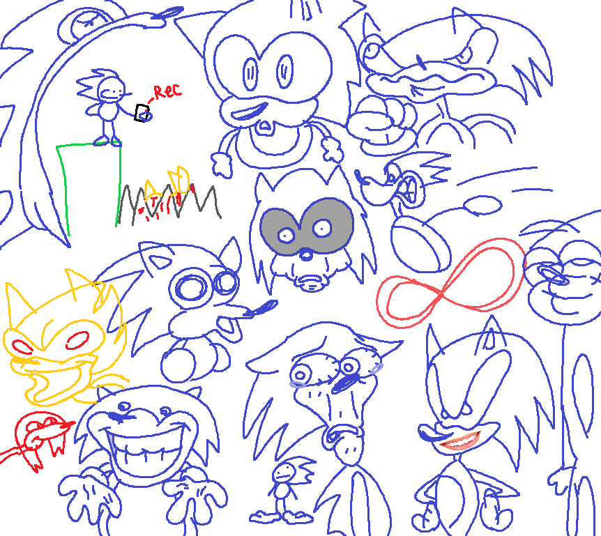sonic doodles | Fandom