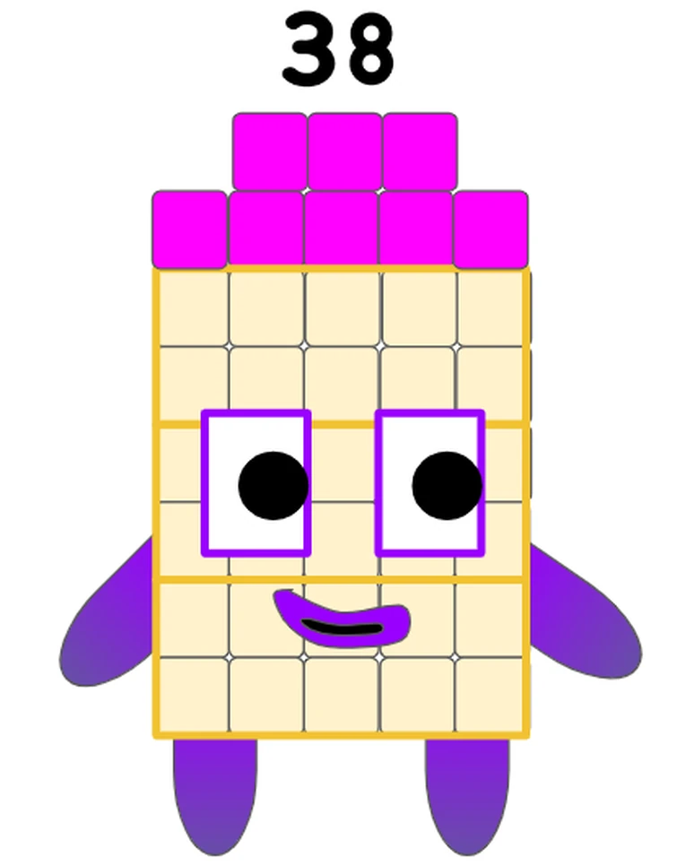 my fanmade numbeblocks 33-39 | Fandom