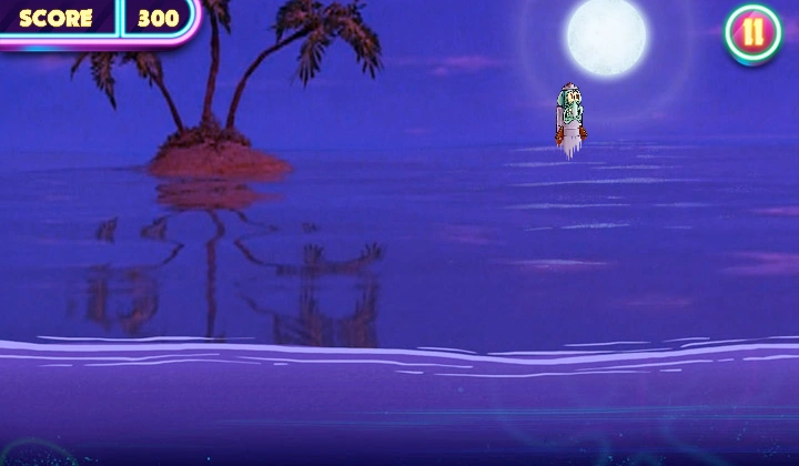 Squidward being launched out of water | Fandom