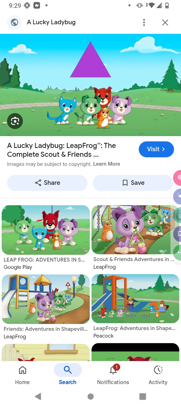 Shapeville Park air reruns from 2011 to 2013 on Disney XD | Fandom