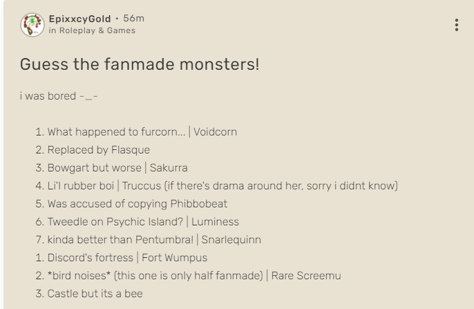 basically every post now: | Fandom