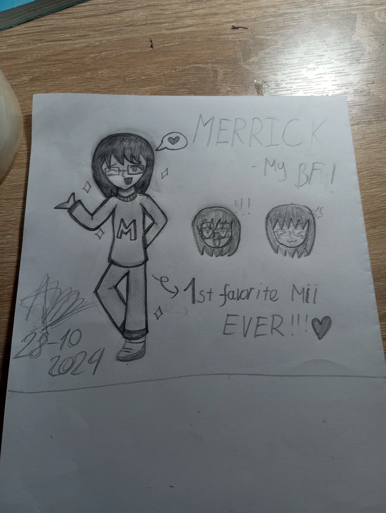 A fanart for my fav mii! | Fandom