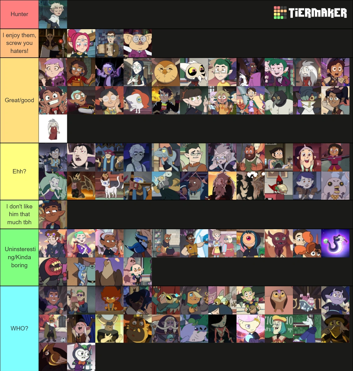 The most controversial tier list yet | Fandom