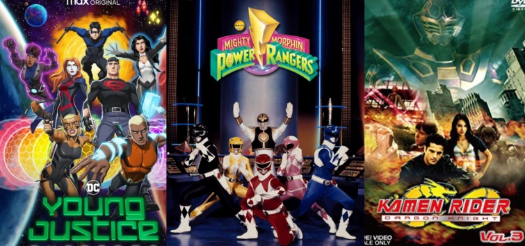 Young Justice/Power Rangers/Kamen Rider Dragon Knight Crossover Triple ...