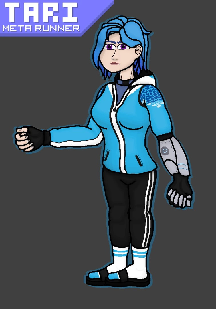 SMG4 Fan Art: Meta Runner Tari | Fandom
