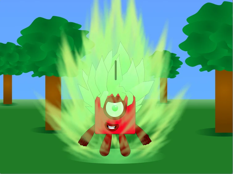 Numberblock one the Legendary Super Saiyan | Fandom