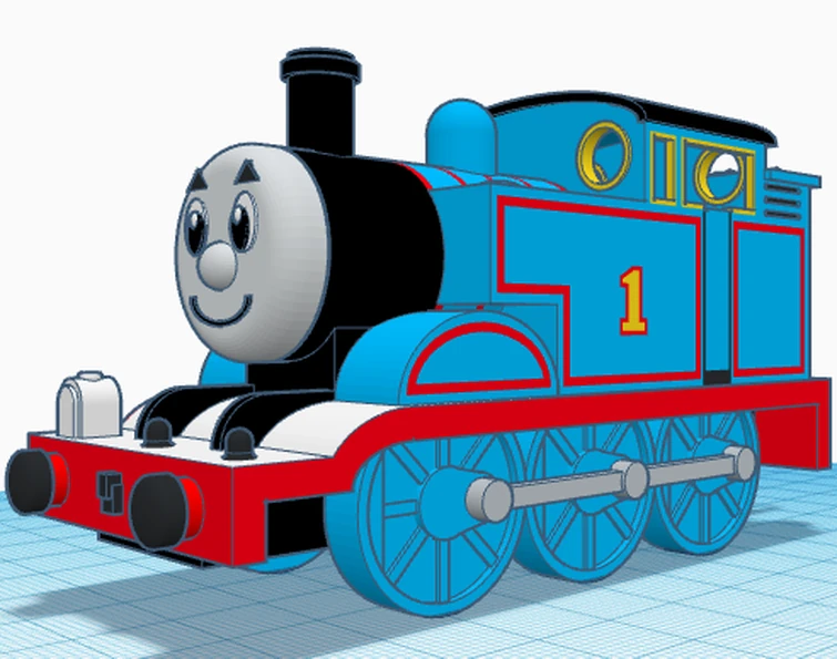 So I just made an "Accurate" Plarail Thomas on TinkerCad, What Do You ...