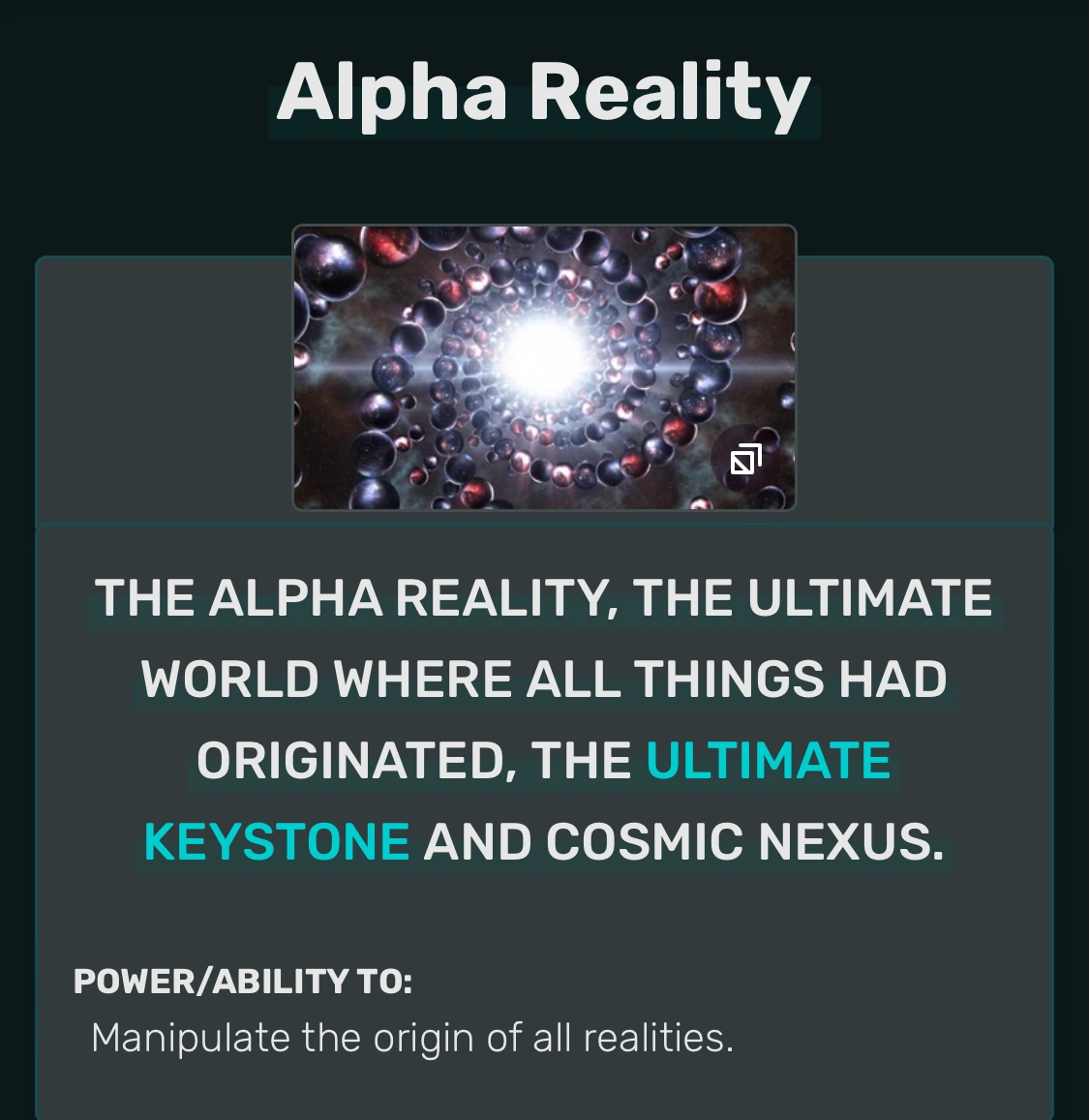 AlPhA ReAliTy | Fandom