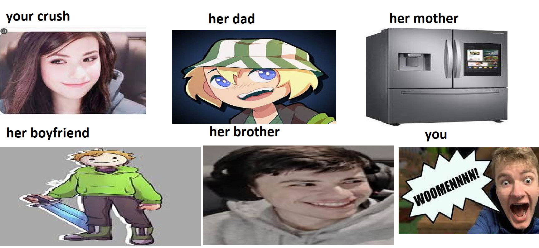 Girlfriend meme in Dream SMP meme be like: | Fandom