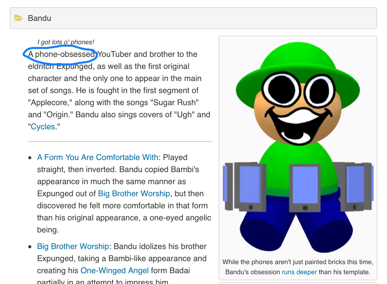 Bandu’s free phone game is uncanon!! | Fandom