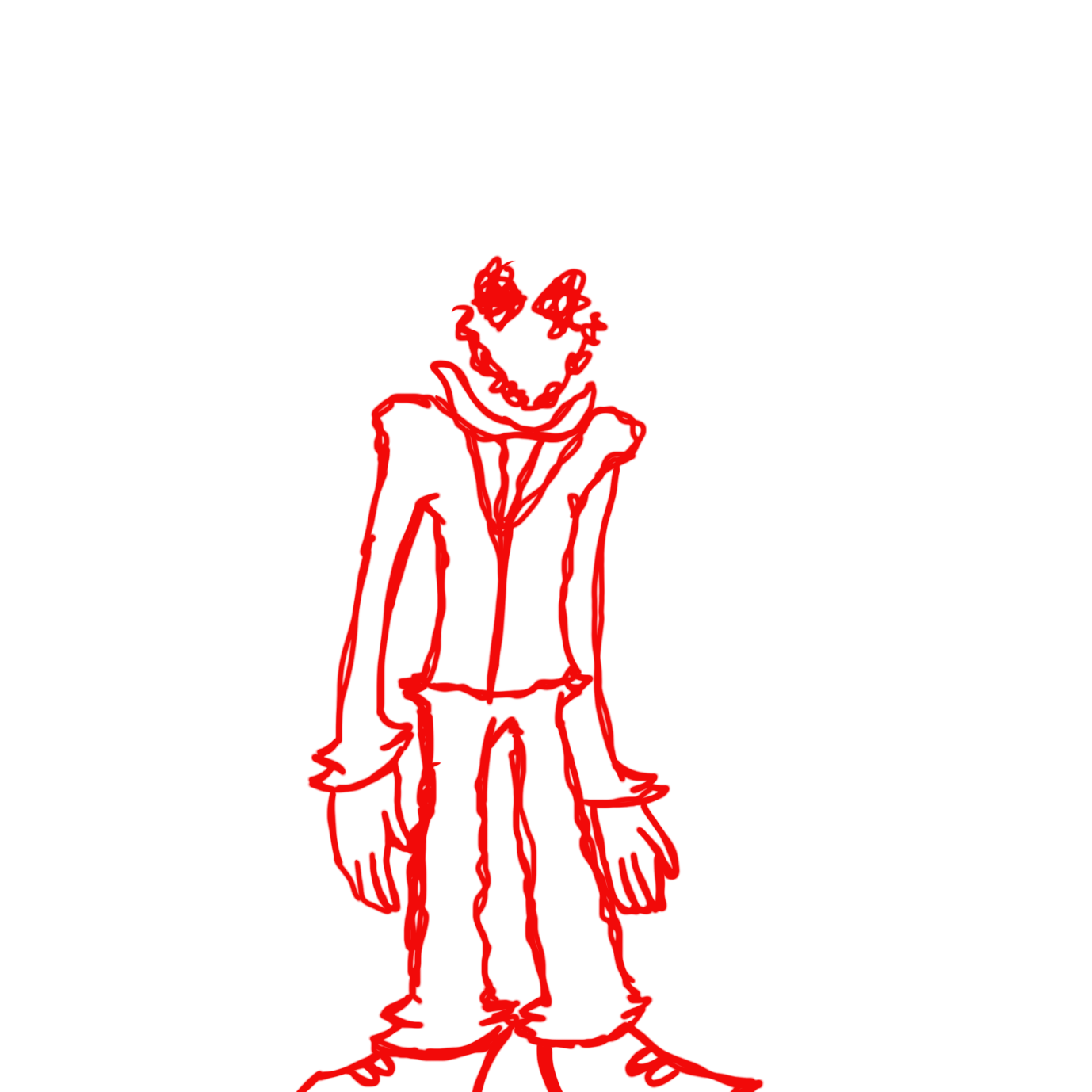 red scribble guy | Fandom
