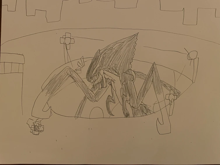 I made the male MUTO fan art | Fandom